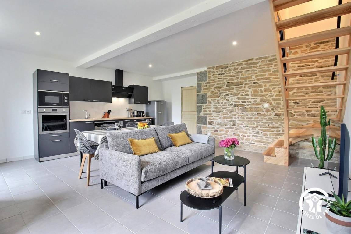60 M² Gîte ∙ 1 Chambre ∙ 3 Personnes - Baud