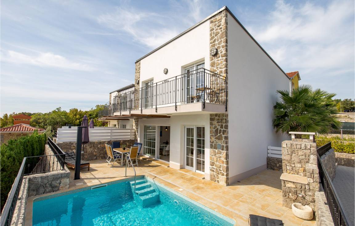 105 M² Ferienhaus ∙ 3 Schlafzimmer ∙ 6 Gäste - Punat
