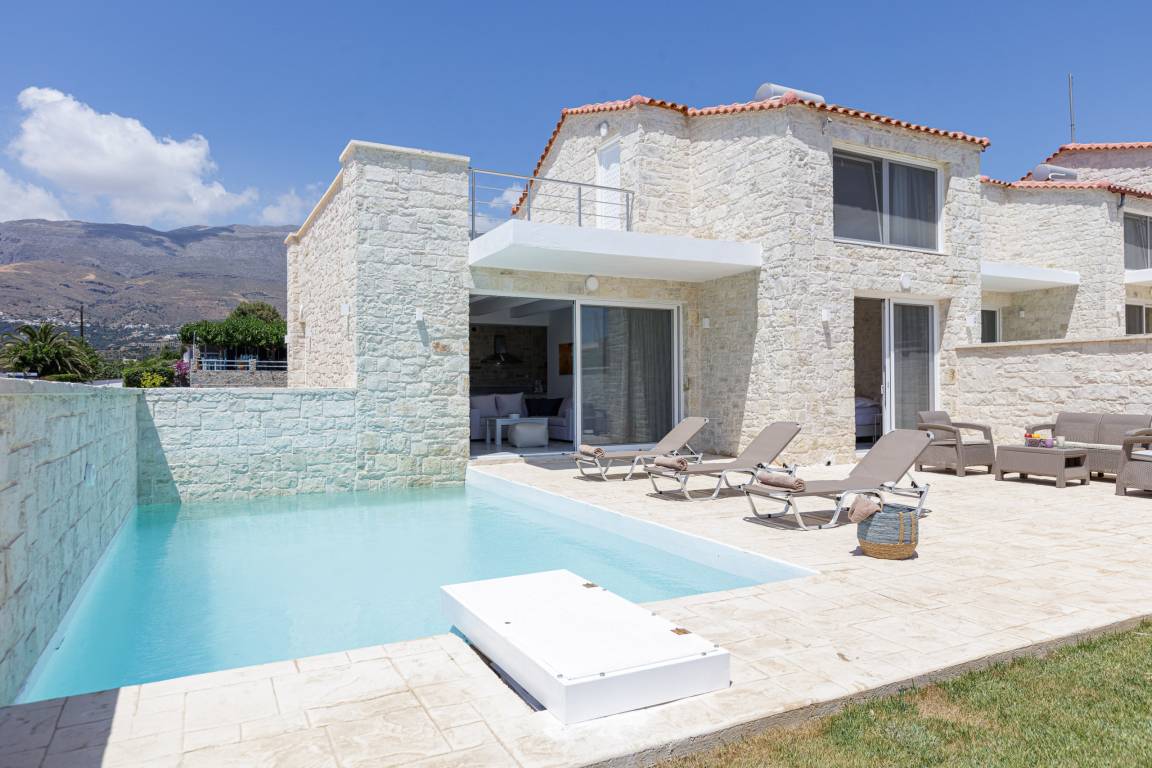 100 M² Villa ∙ 2 Bedrooms ∙ 4 Guests - Plakias