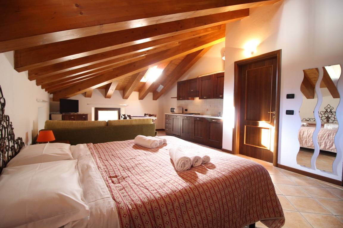 25 M² Appartamento ∙ 1 Camera Da Letto ∙ 4 Ospiti - Brusson