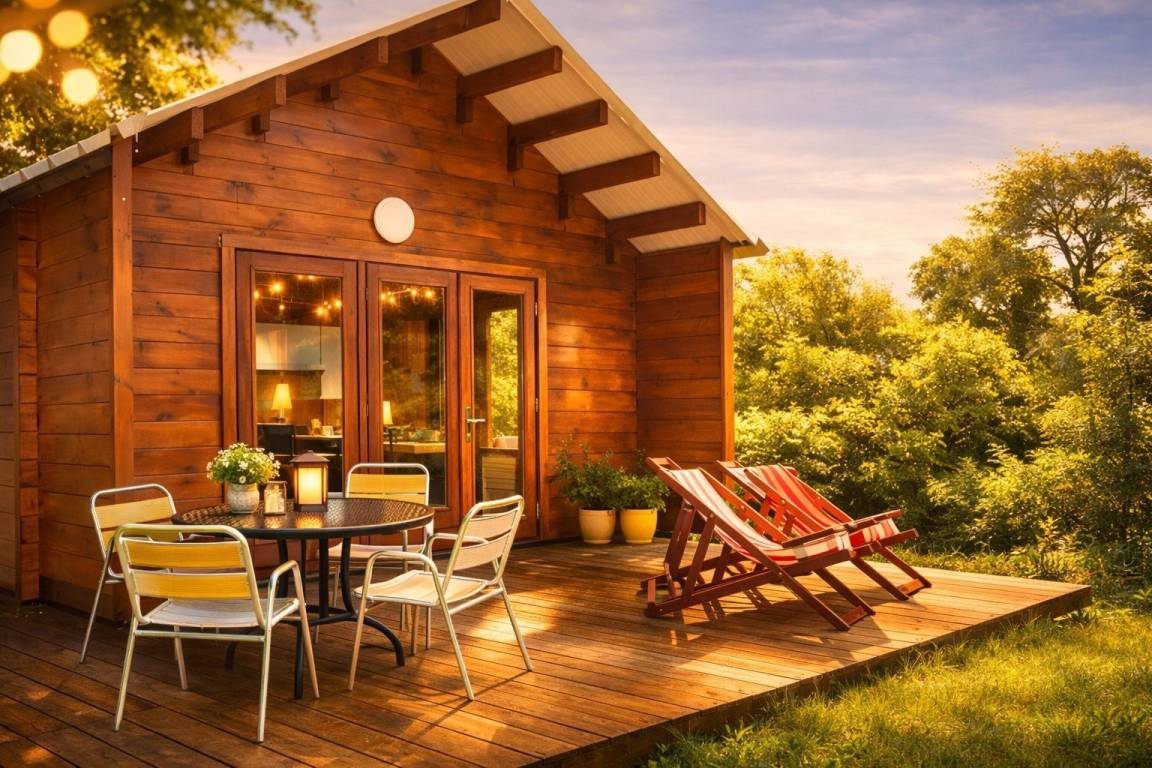 34 M² Chalet ∙ 1 Chambre ∙ 6 Personnes - Bretagne