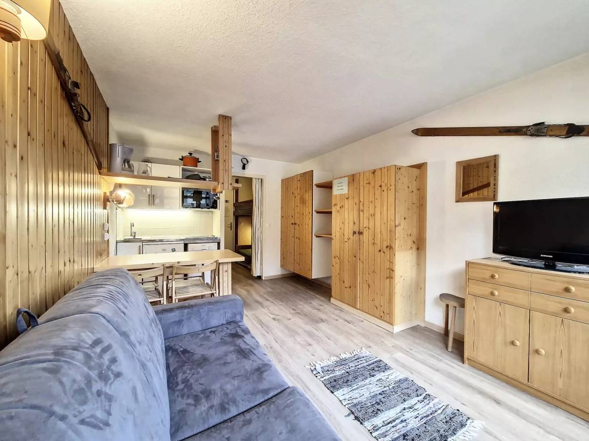 22 M² Estudio ∙ 1 Habitación ∙ 4 Huéspedes - Tignes
