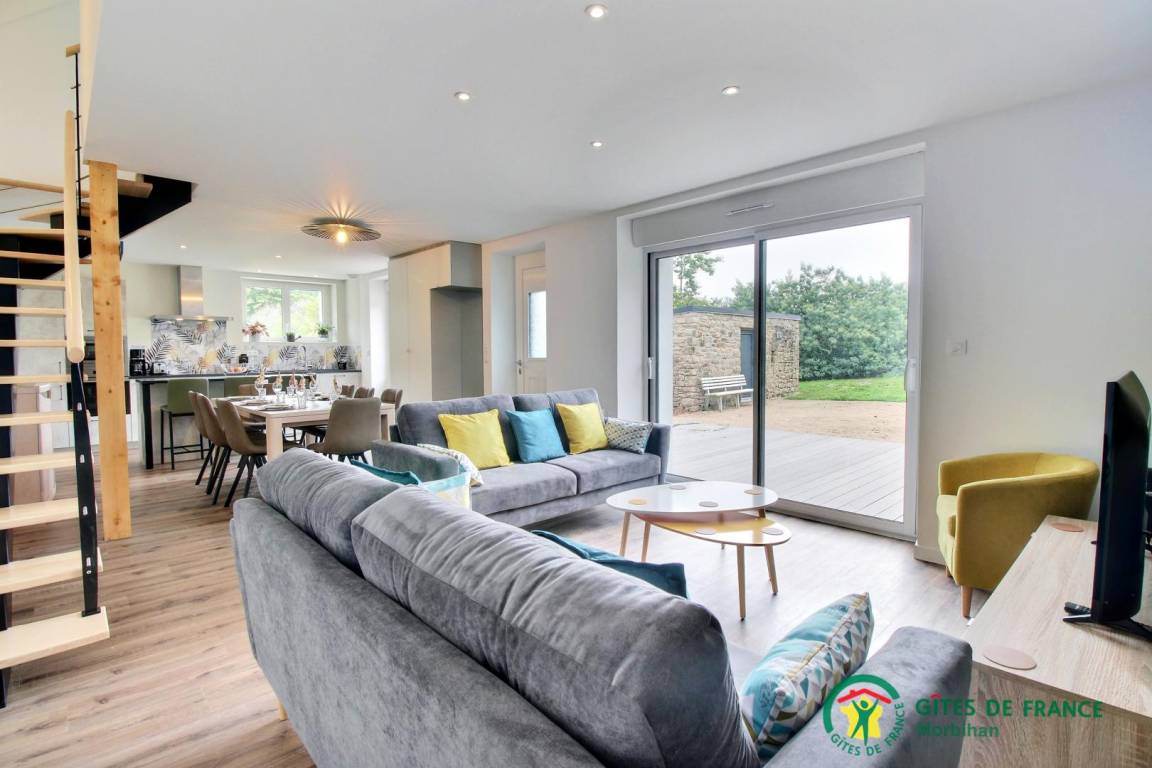 130 M² Gîte ∙ 4 Chambres ∙ 8 Personnes - Locmariaquer