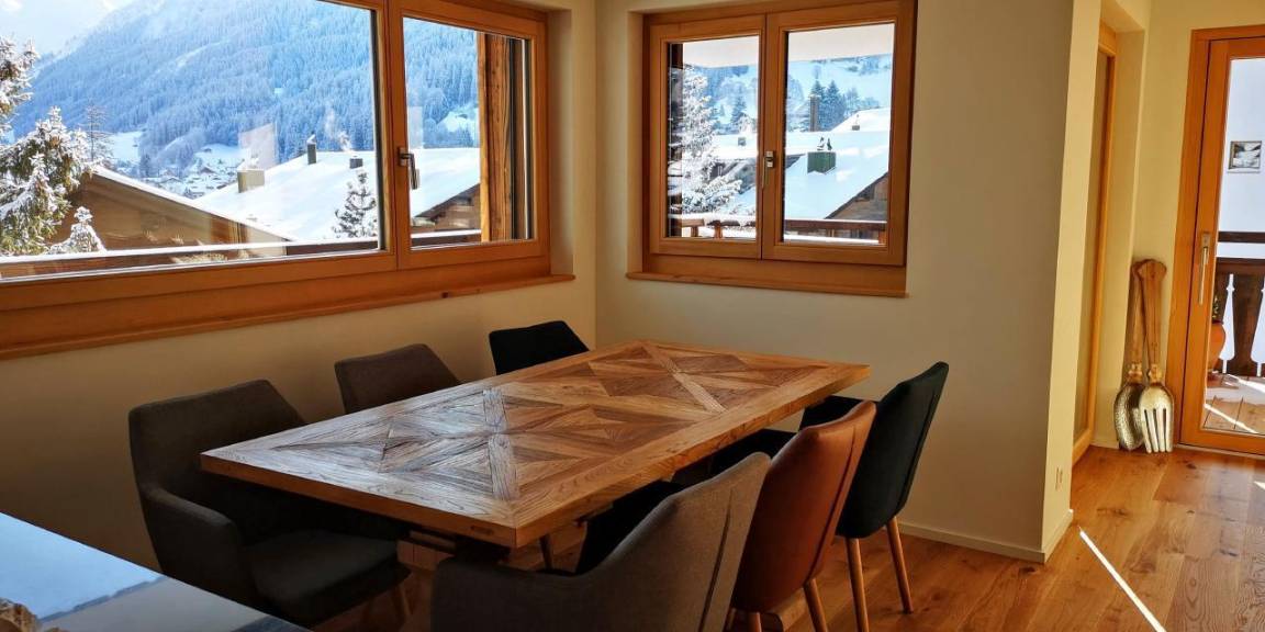 122 M² Apartment ∙ 3 Bedrooms ∙ 7 Guests - Klosters-Serneus