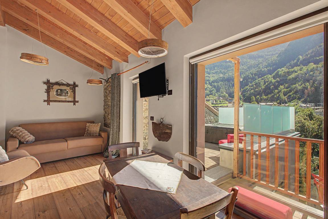 48 M² Camera Privata ∙ 1 Camera Da Letto ∙ 4 Ospiti - Morgex
