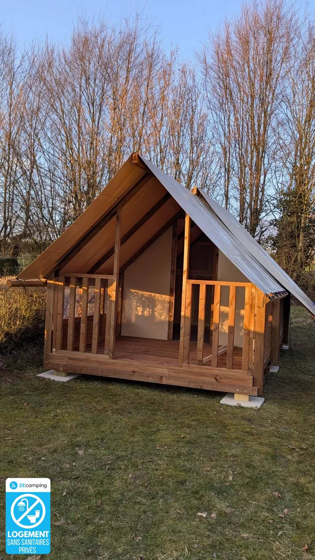 Tente ∙ 1 Chambre ∙ 2 Personnes - Val-Joly