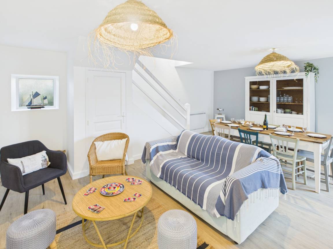 105 M² Casa ∙ 4 Habitaciones ∙ 8 Huéspedes - Penmarch