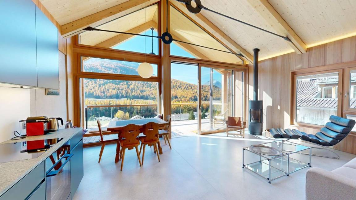 86 M² Appartamento Vacanza ∙ 2 Camere Da Letto ∙ 6 Ospiti - Pontresina