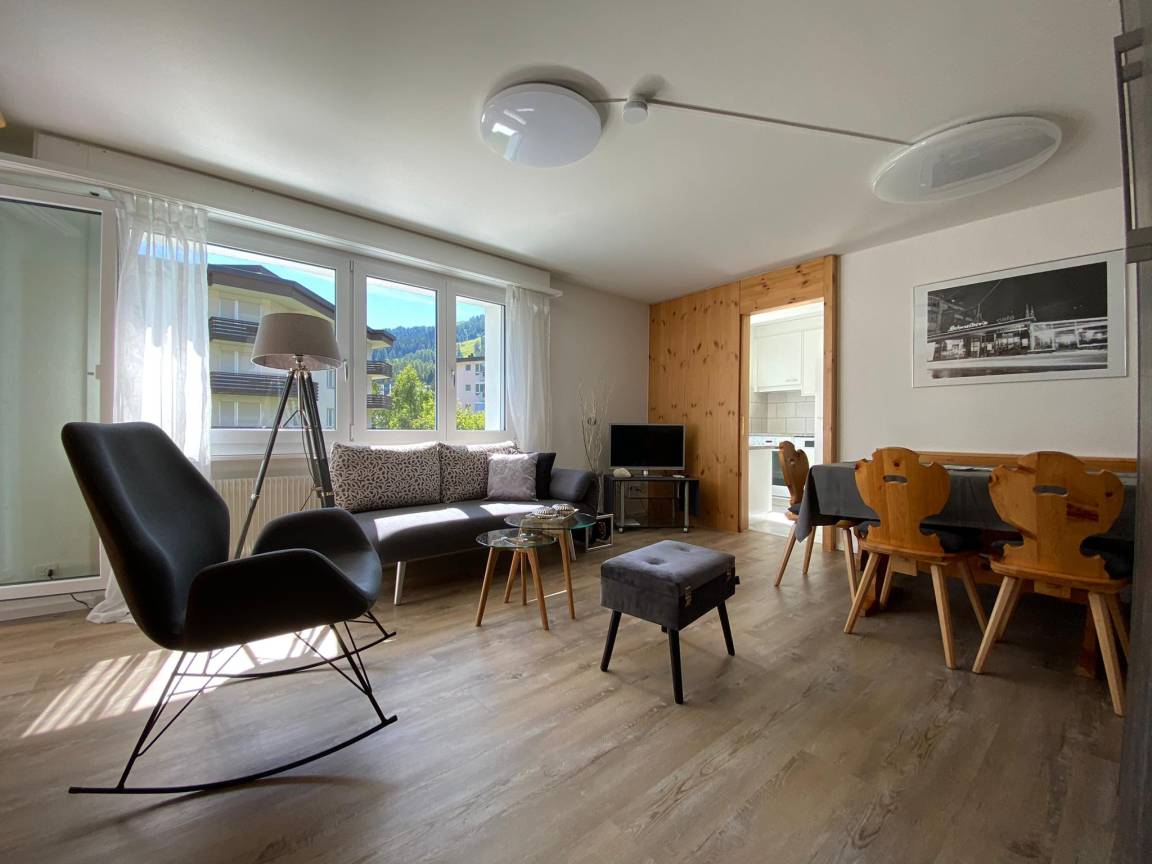 50 M² Apartment ∙ 1 Bedroom ∙ 4 Guests - Klosters-Serneus