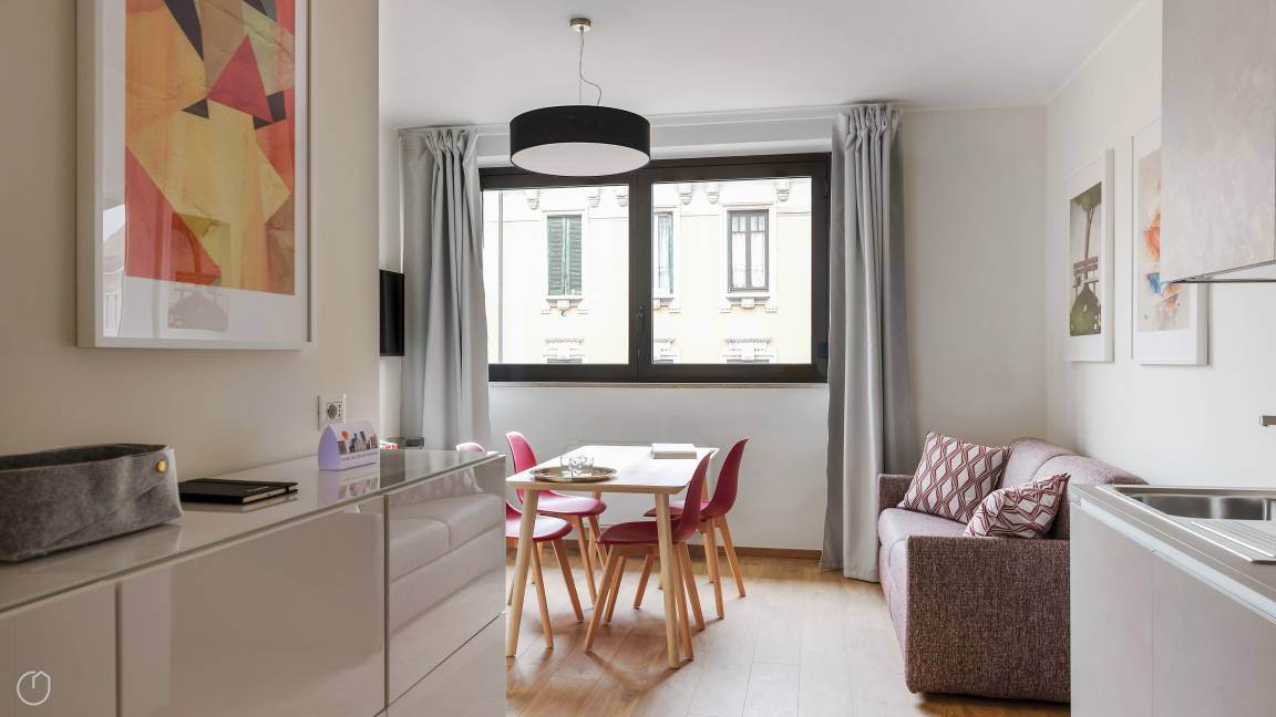 46 M² Apartamento ∙ 1 Quarto ∙ 3 Hóspedes - Milão