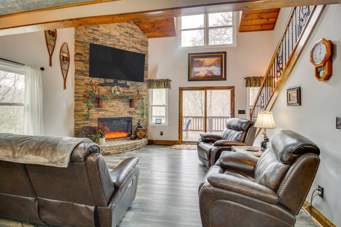 219 M² House ∙ 3 Bedrooms ∙ 6 Guests - Ellijay, GA