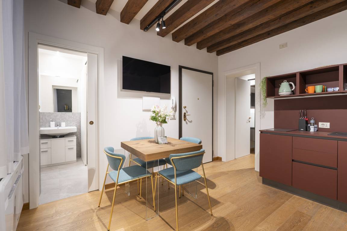 38 M² Apartamento ∙ 1 Habitación ∙ 3 Huéspedes - Venecia