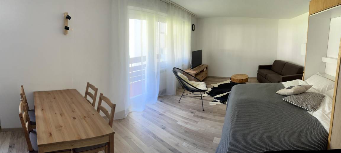 36 M² Ferienwohnung ∙ 1 Schlafzimmer ∙ 3 Gäste - Leukerbad