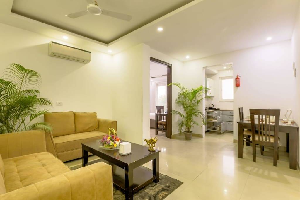 111 M² Apartment ∙ 2 Bedrooms ∙ 6 Guests - Rajasthan