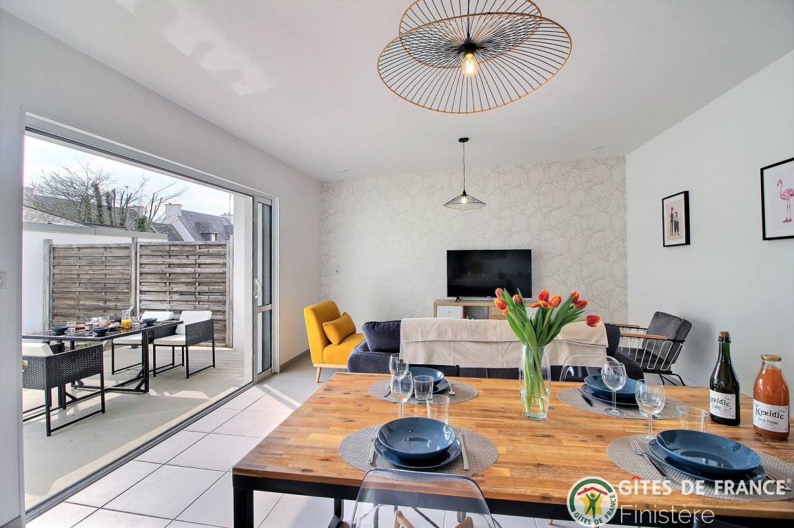 75 M² Gîte ∙ 2 Chambres ∙ 4 Personnes - Lesconil