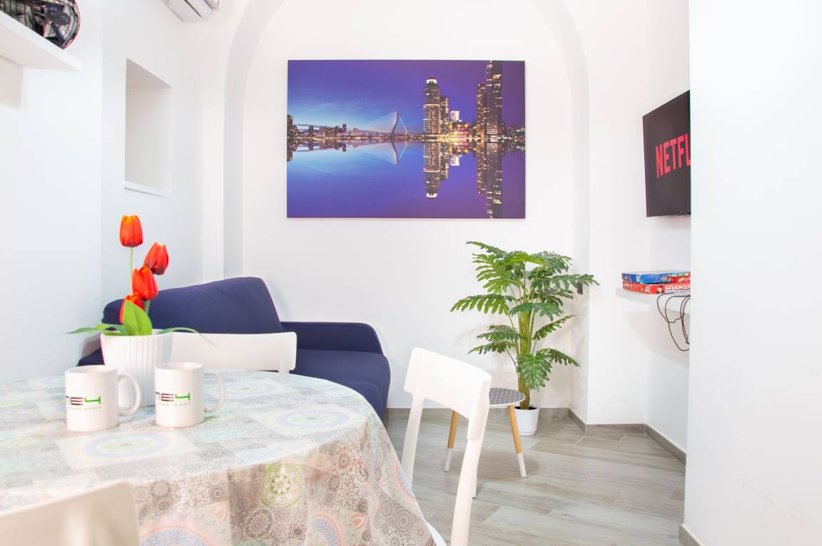 56 M² Apartment ∙ 1 Bedroom ∙ 4 Guests - Salerno