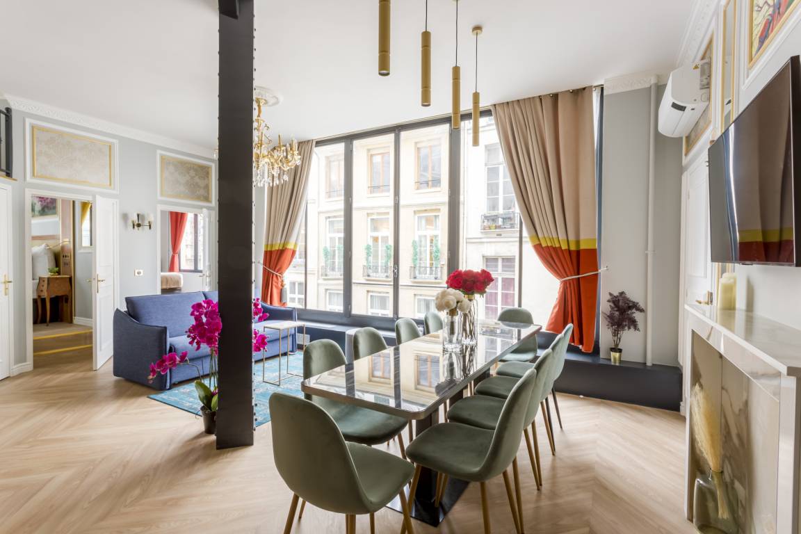 98 M² Appartement ∙ 4 Chambres ∙ 10 Personnes - ibis Paris Opera La Fayette