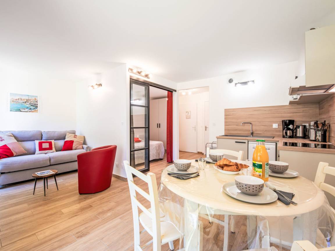 34 M² Ferienwohnung ∙ 1 Schlafzimmer ∙ 4 Gäste - Saint-Tropez