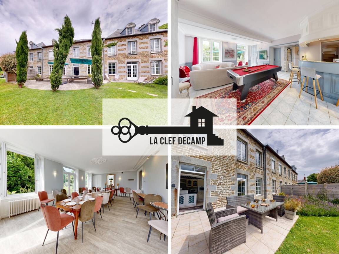 370 M² Gîte ∙ 12 Bedrooms ∙ 30 Guests - Normandy