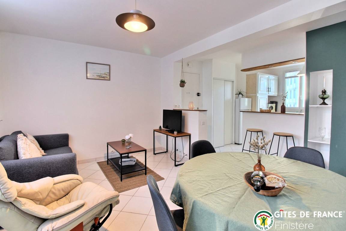 56 M² Gîte ∙ 2 Bedrooms ∙ 4 Guests - Brest, France