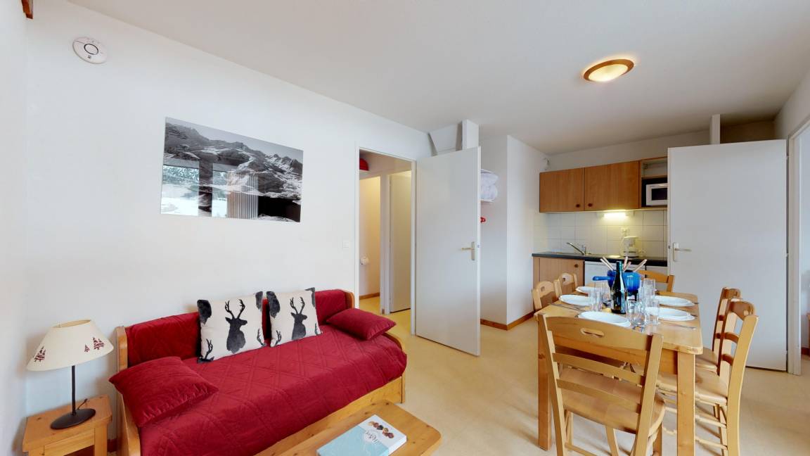 31 M² Apartment ∙ 1 Bedroom ∙ 6 Guests - Pralognan-la-Vanoise