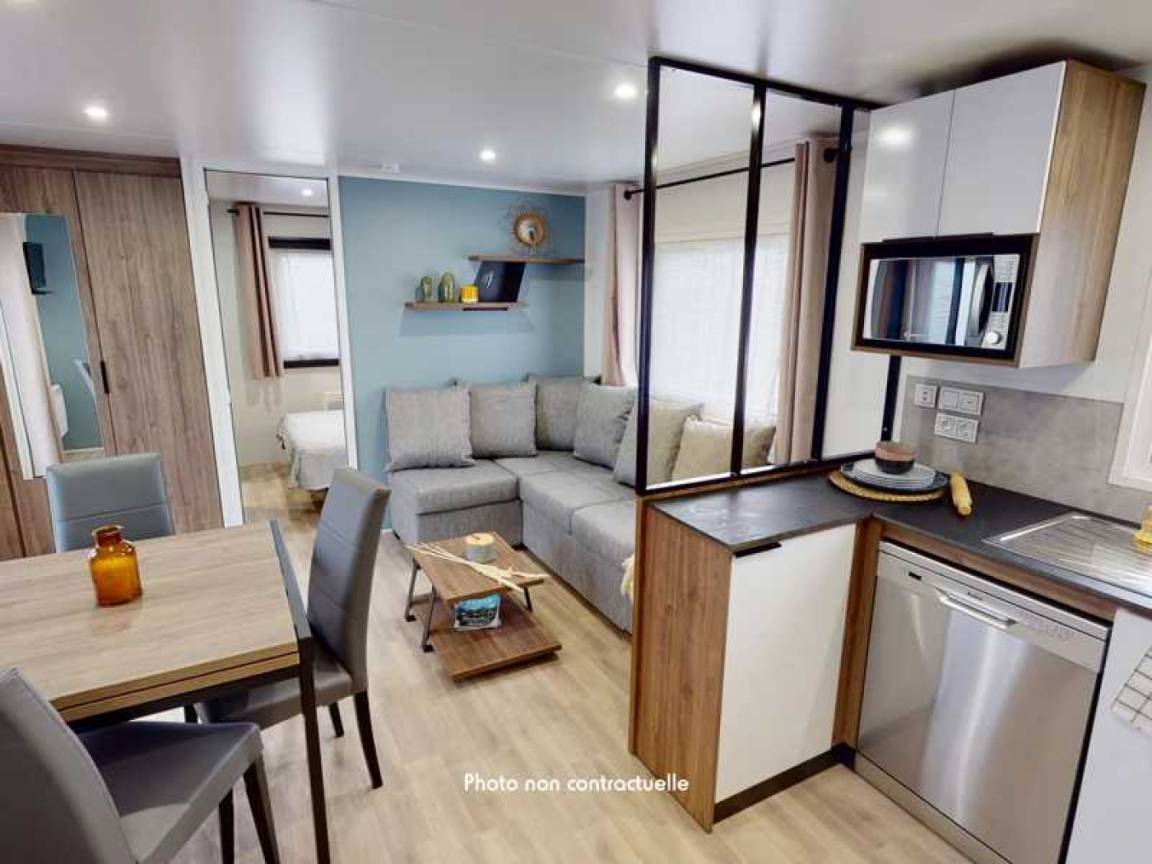 36 M² Camping ∙ 3 Chambres ∙ 8 Personnes - Mesquer