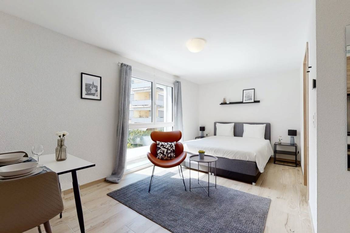 24 M² Studio Flat ∙ 1 Bedroom ∙ 2 Guests - Leysin