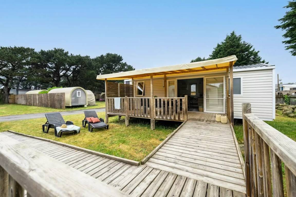 32 M² Mobil-home ∙ 2 Chambres ∙ 5 Personnes - Guidel