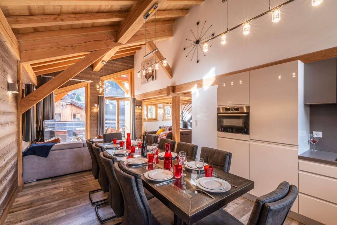 137 M² Ferienwohnung ∙ 5 Schlafzimmer ∙ 11 Gäste - Verchaix