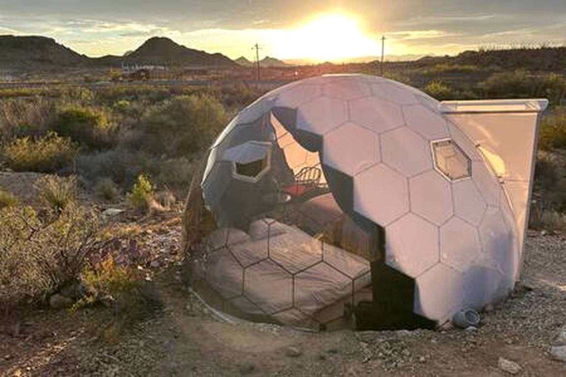 Camping-unterkunft ∙ 1 Schlafzimmer ∙ 4 Gäste - Terlingua, TX