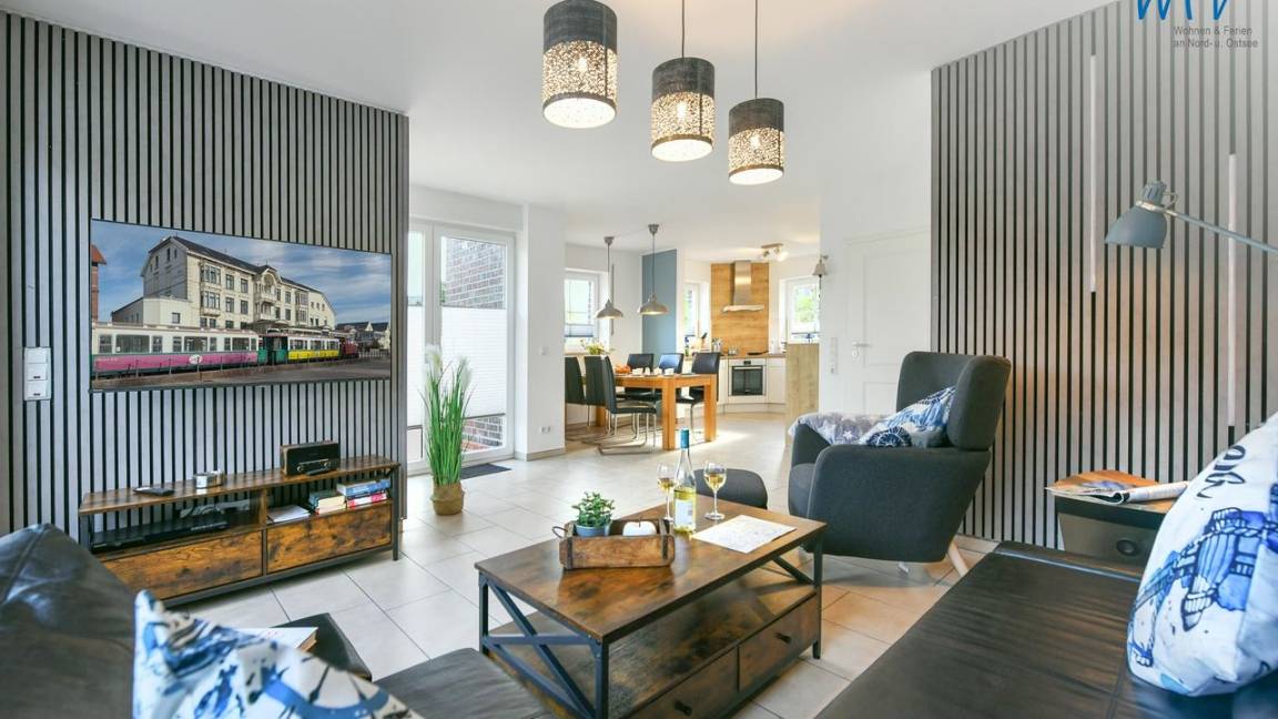 105 M² Ferienwohnung ∙ 3 Schlafzimmer ∙ 6 Gäste - Borkum