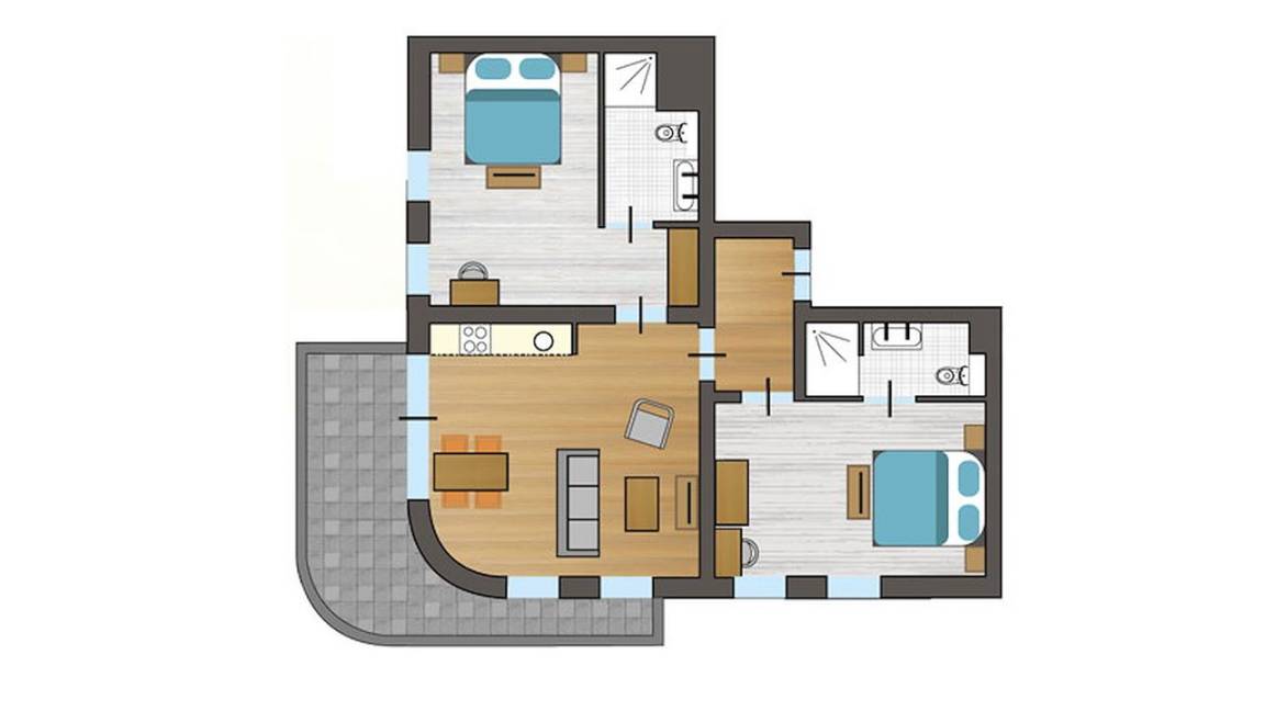 80 M² House ∙ 2 Bedrooms ∙ 4 Guests - Maastricht