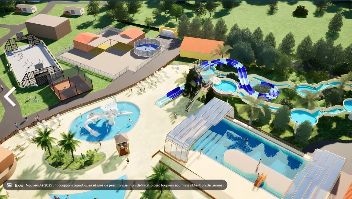 30 M² Caravan ∙ 3 Bedrooms ∙ 6 Guests - Mimizan