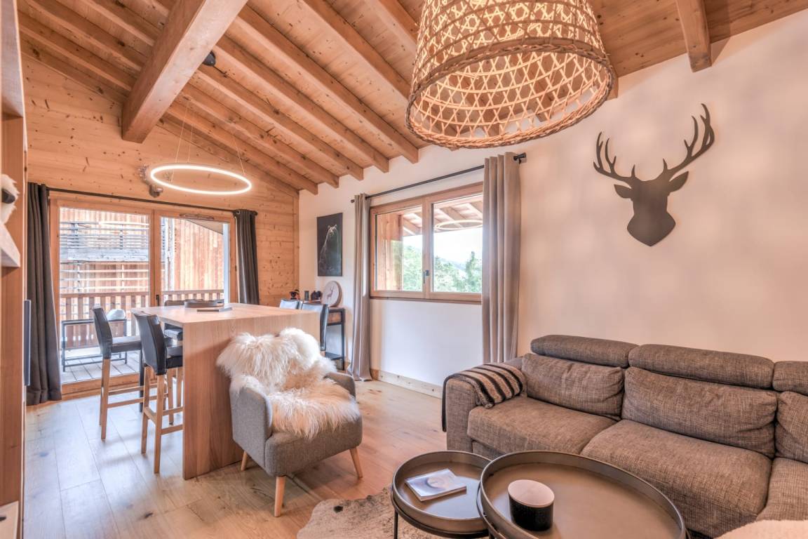 60 M² Appartement ∙ 2 Chambres ∙ 5 Personnes - Flumet