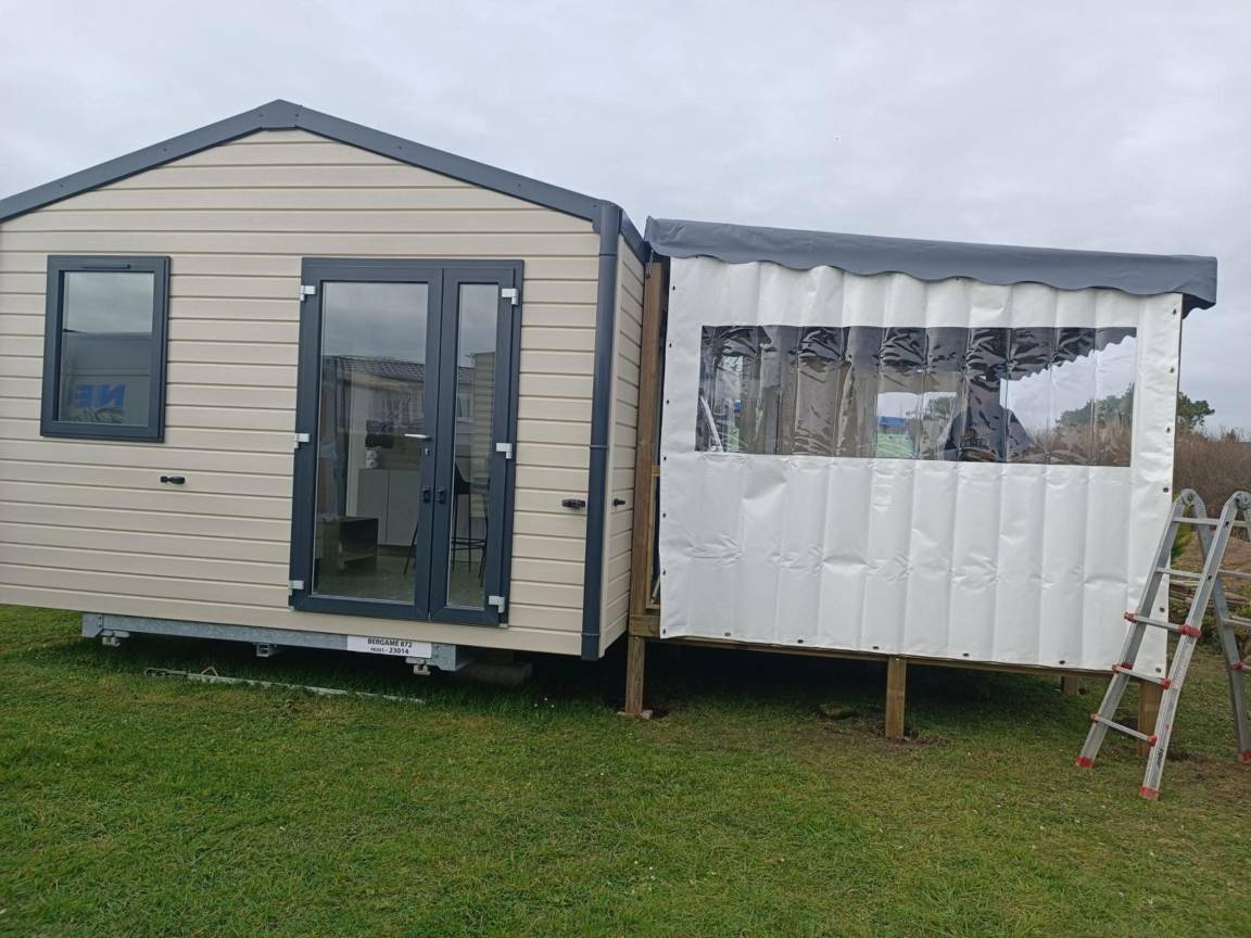 30 M² Mobil-home ∙ 2 Chambres ∙ 4 Personnes - Étel
