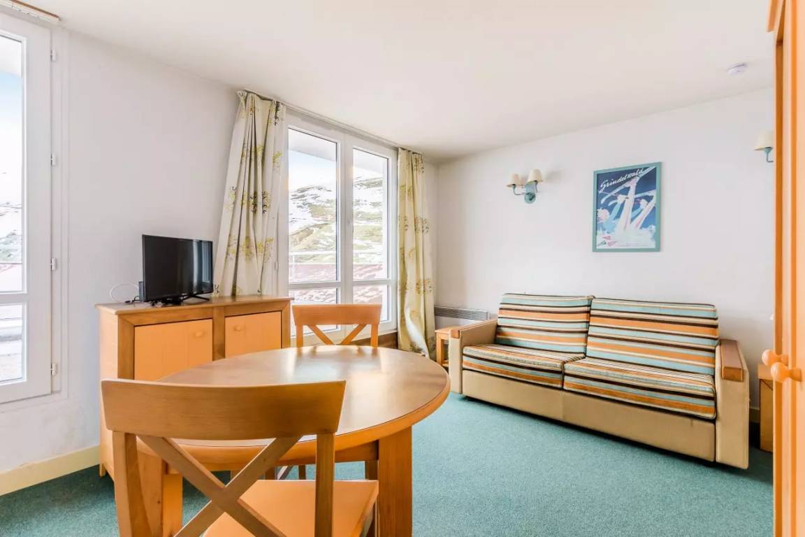 20 M² Estudio ∙ 1 Habitación ∙ 2 Huéspedes - La Mongie