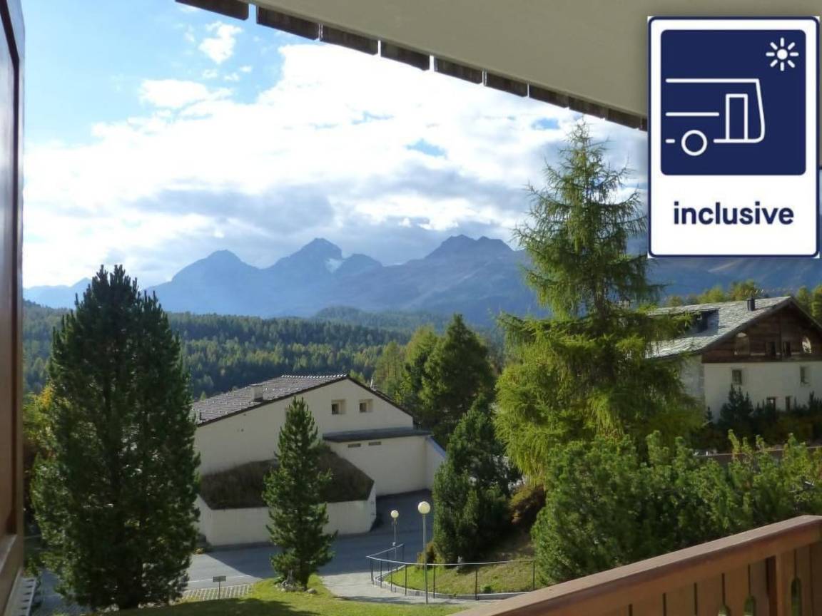 65 M² Ferienwohnung ∙ 2 Schlafzimmer ∙ 4 Gäste - Pontresina