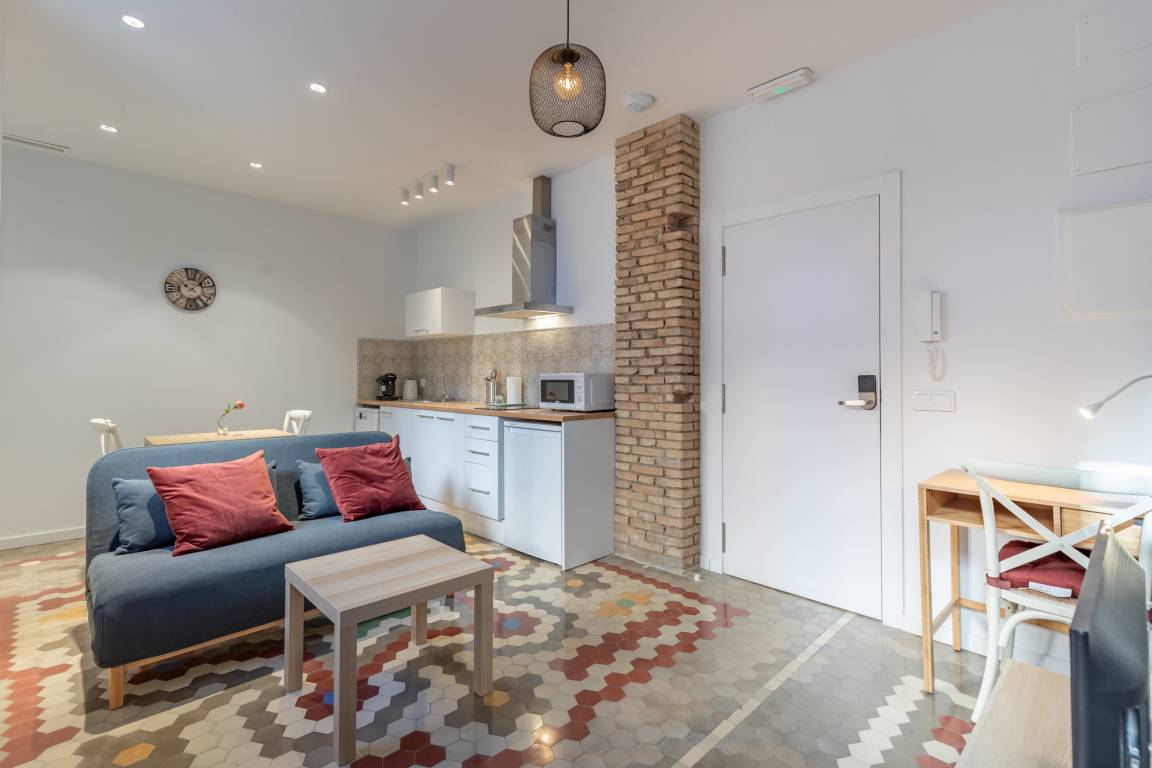 45 M² Aparthotel ∙ 1 Chambre ∙ 3 Personnes - Valence en Espagne