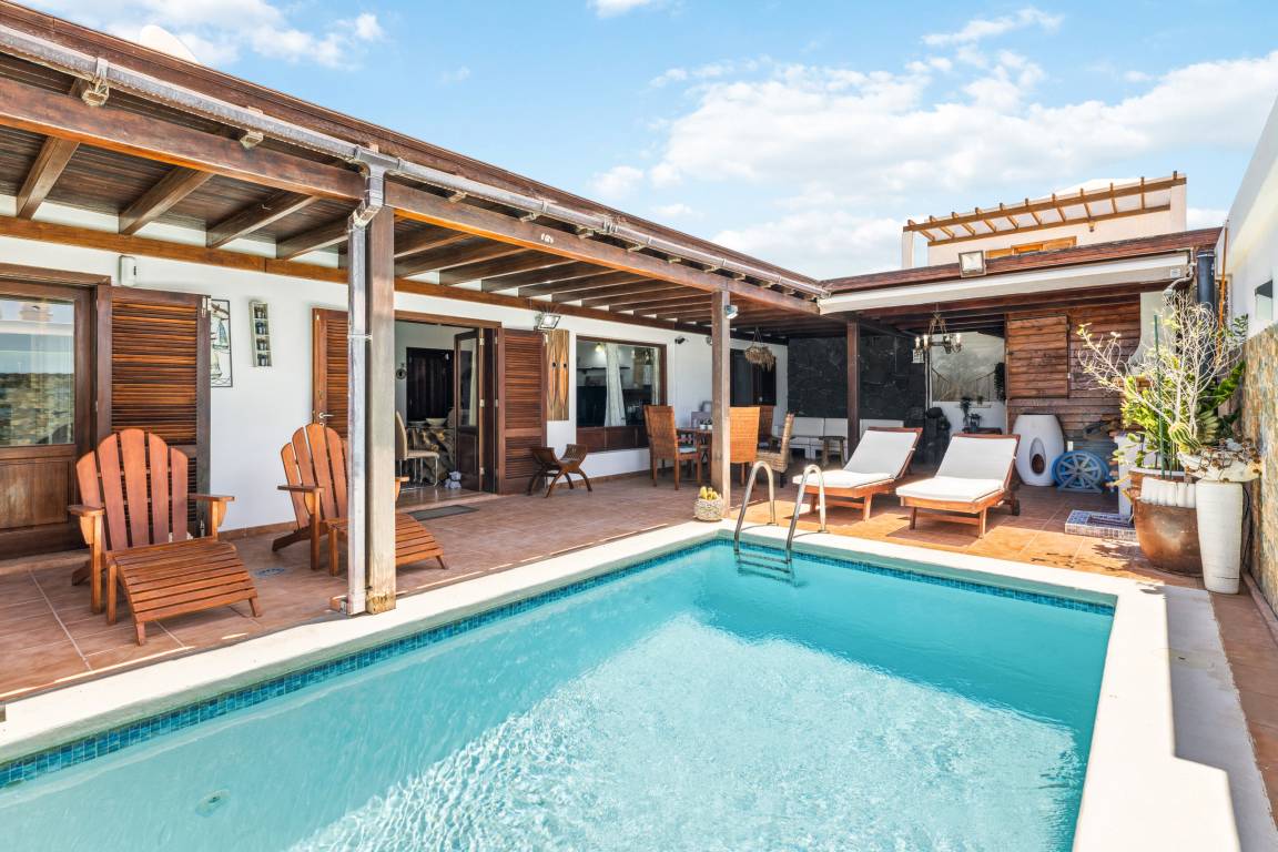 90 M² Villa ∙ 3 Habitaciones ∙ 5 Huéspedes - Lanzarote