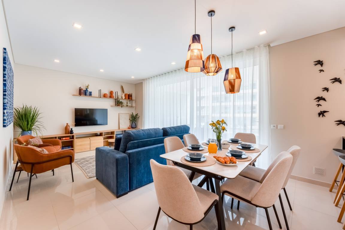 132 M² Apartamento ∙ 3 Quartos ∙ 8 Hóspedes - Lagos