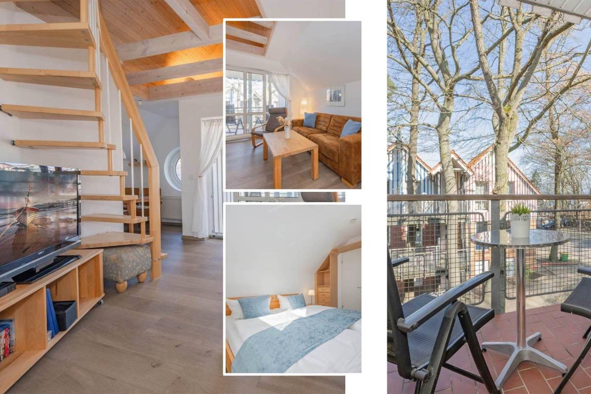 44 M² Ferienwohnung ∙ 1 Schlafzimmer ∙ 4 Gäste - Koserow