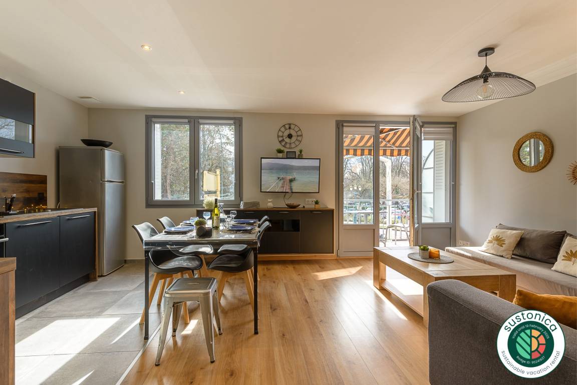 53 M² Apartamento ∙ 2 Quartos ∙ 4 Hóspedes - Talloires-Montmin