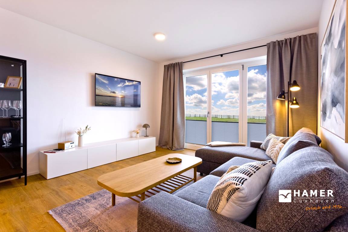 73 M² Appartement ∙ 1 Slaapkamer ∙ 3 Gasten - Cuxhaven