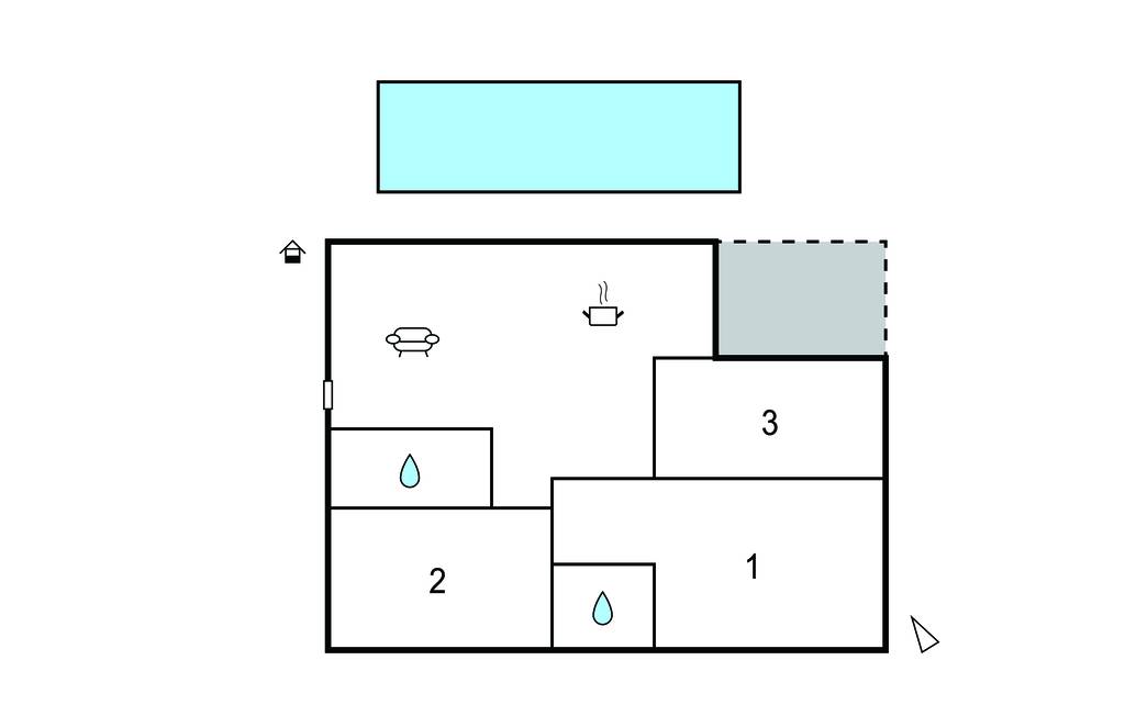 100 M² Ferienhaus ∙ 3 Schlafzimmer ∙ 6 Gäste - Murter