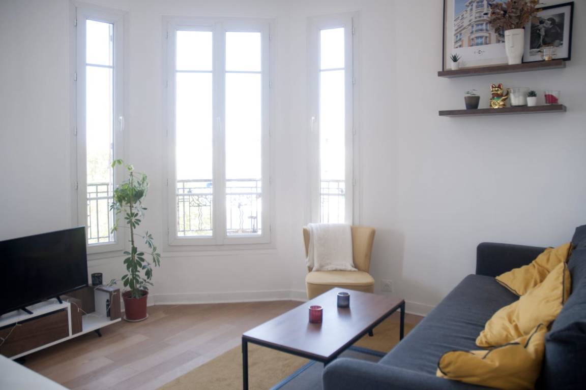30 M² Appartement ∙ 1 Chambre ∙ 4 Personnes - Porte de Paris, Saint-Denis