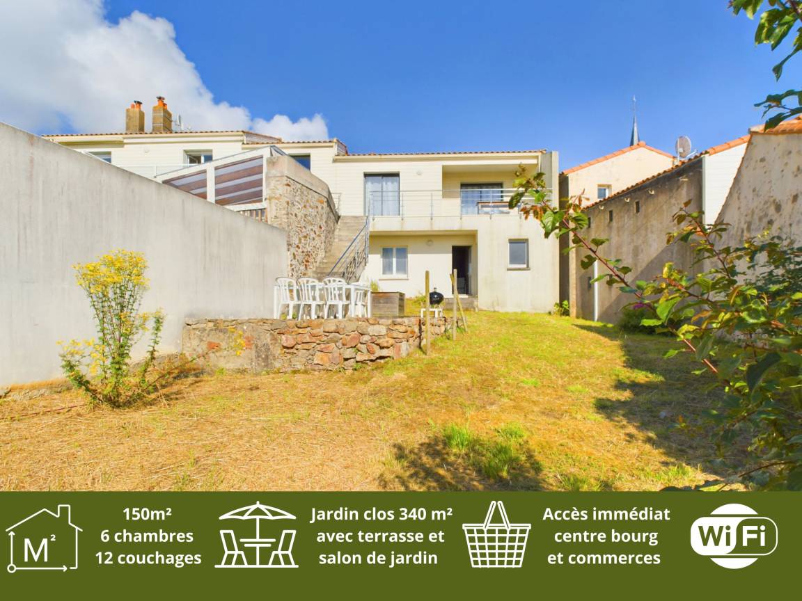 150 M² Ferienhaus ∙ 6 Schlafzimmer ∙ 12 Gäste - Bretignolles-sur-Mer