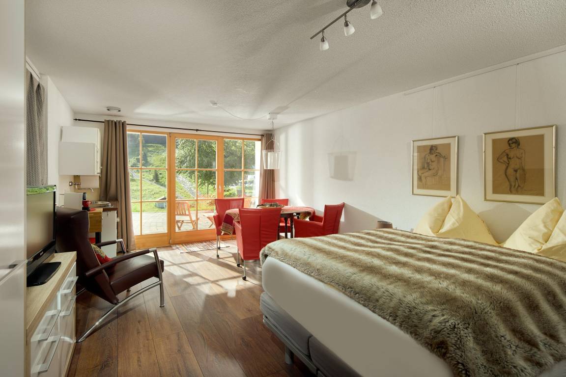 30 M² Studio Flat ∙ 1 Bedroom ∙ 2 Guests - Gargellen
