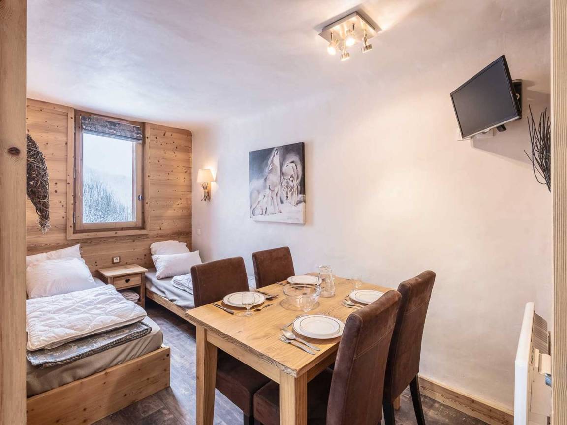28 M² Studio Flat ∙ 1 Bedroom ∙ 4 Guests - Méribel