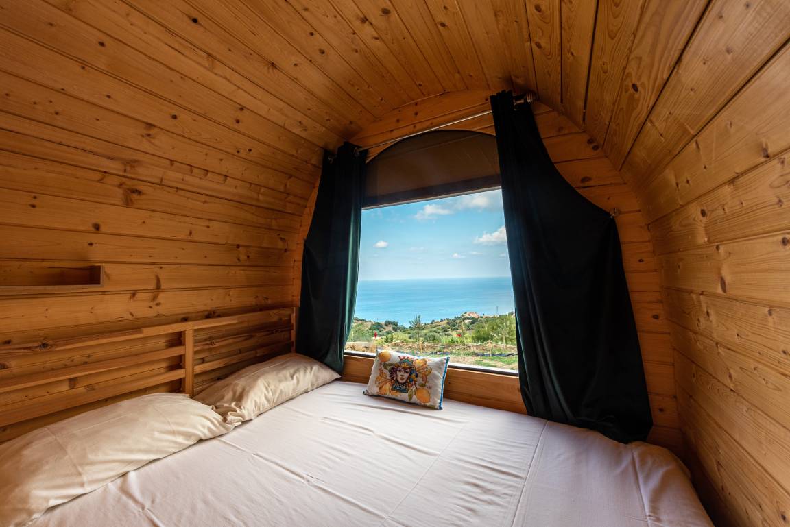 12 M² Bungalow ∙ 1 Camera Da Letto ∙ 2 Ospiti - Tusa