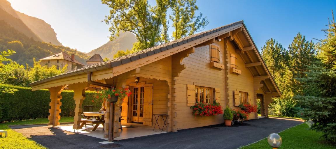 49 M² Chalet ∙ 2 Bedrooms ∙ 4 Guests - Lake Annecy